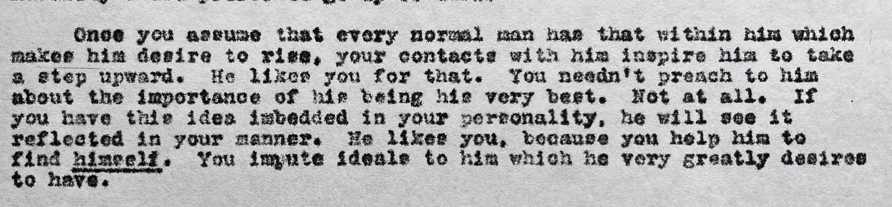 Personality II: Graces of Character – The Lloyd C Douglas Page